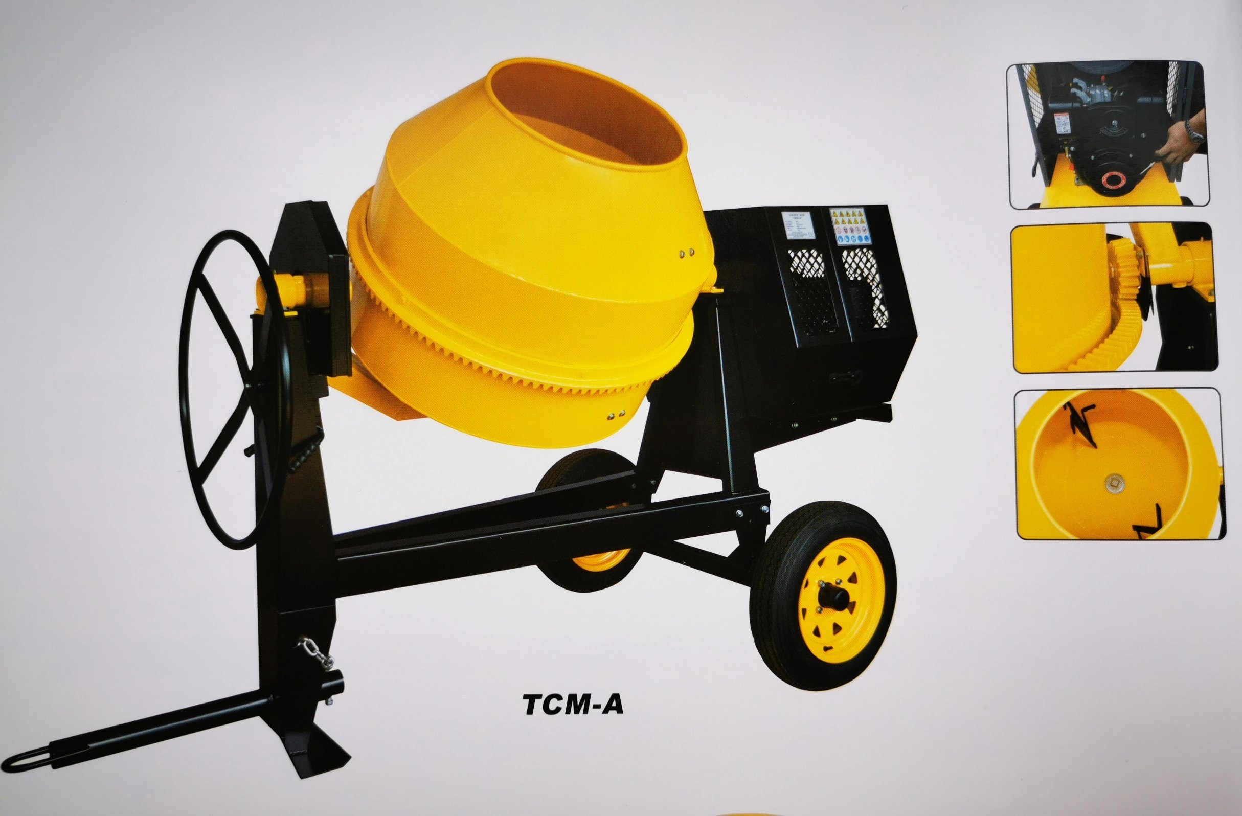 CE Electric Concrete Mixer Machine 7.5HP Construction Medium Sized